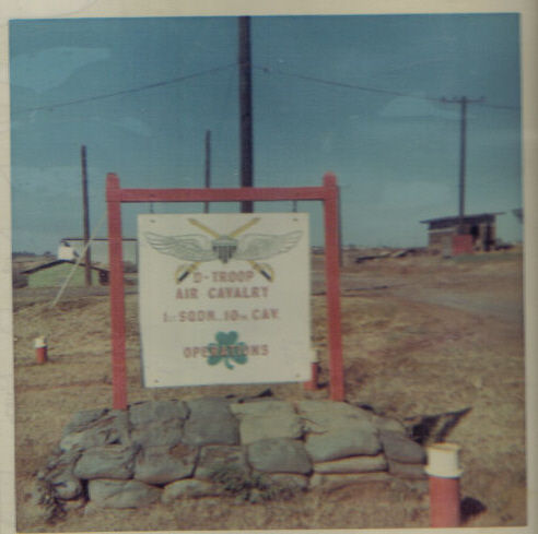 Vietnam Helicopter insignia and artifacts - D Troop, 1st Squadron, 10th ...