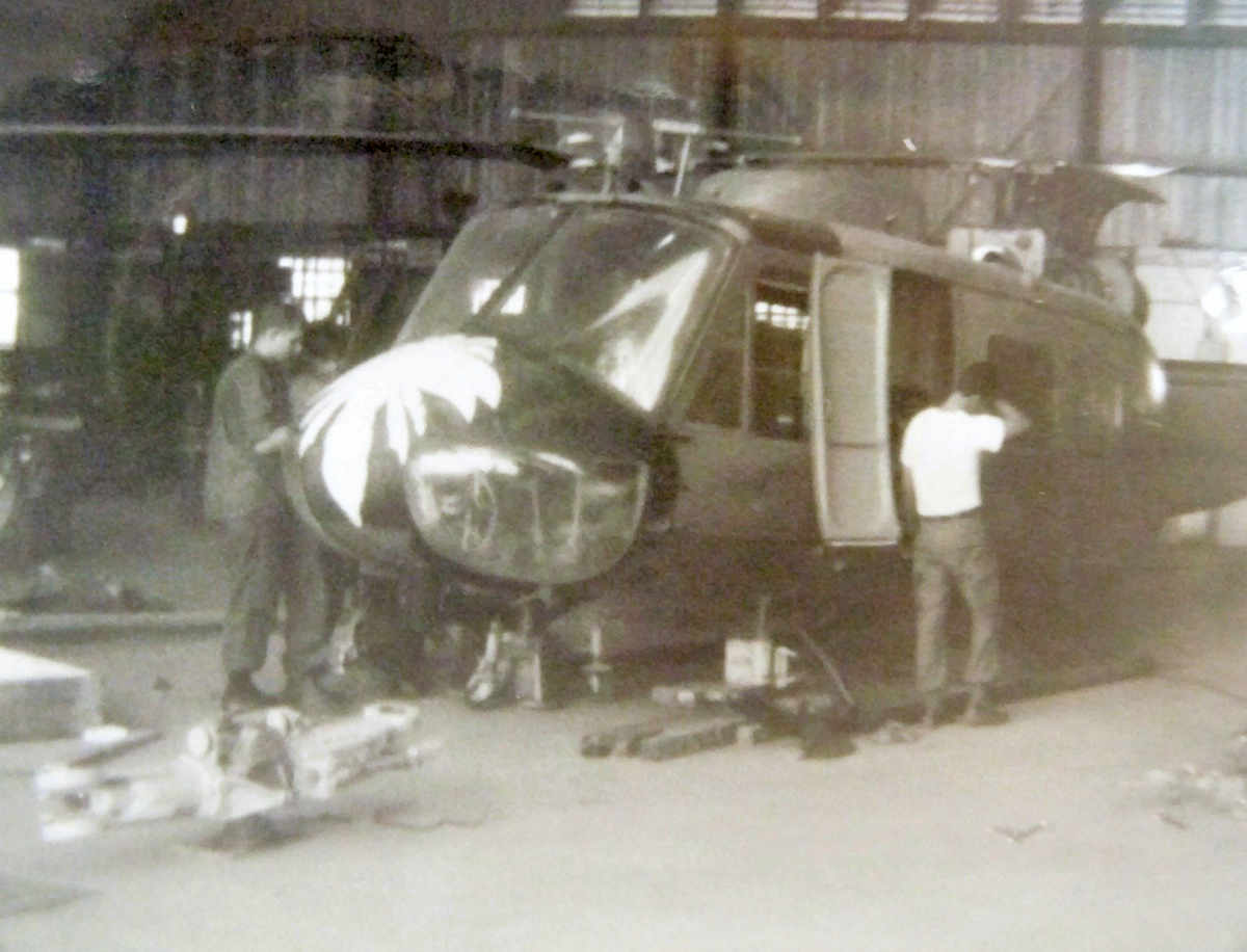 Vietnam Helicopter insignia and artifacts - 116th Assault Helicopter ...