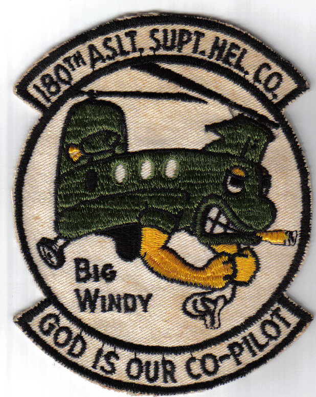Vietnam Helicopter insignia and artifacts - 180th Assault Support ...