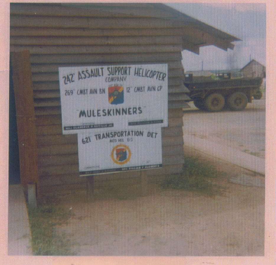 Vietnam Helicopter insignia and artifacts - 242nd Assault Support ...