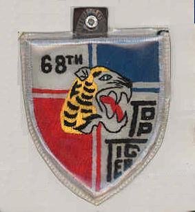Vietnam Helicopter insignia and artifacts - 68th Assault Helicopter Company