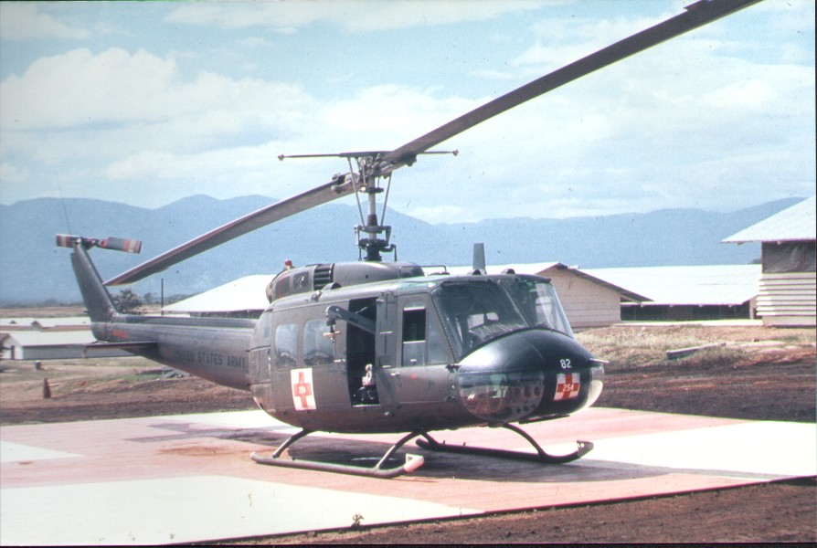 Vietnam Helicopter insignia and artifacts - 254th Medical Detachment