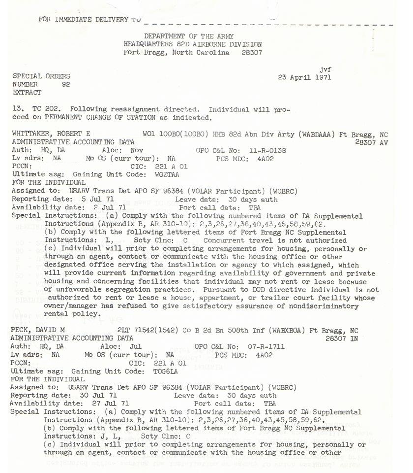 Vietnam Helicopter insignia and artifacts - 46th Special Forces Group ...