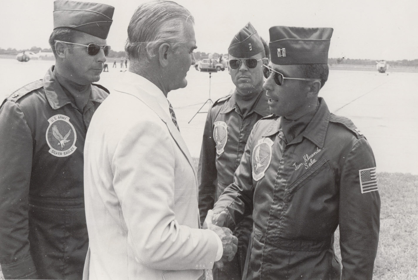 Vietnam Helicopter insignia and artifacts - Silver Eagles